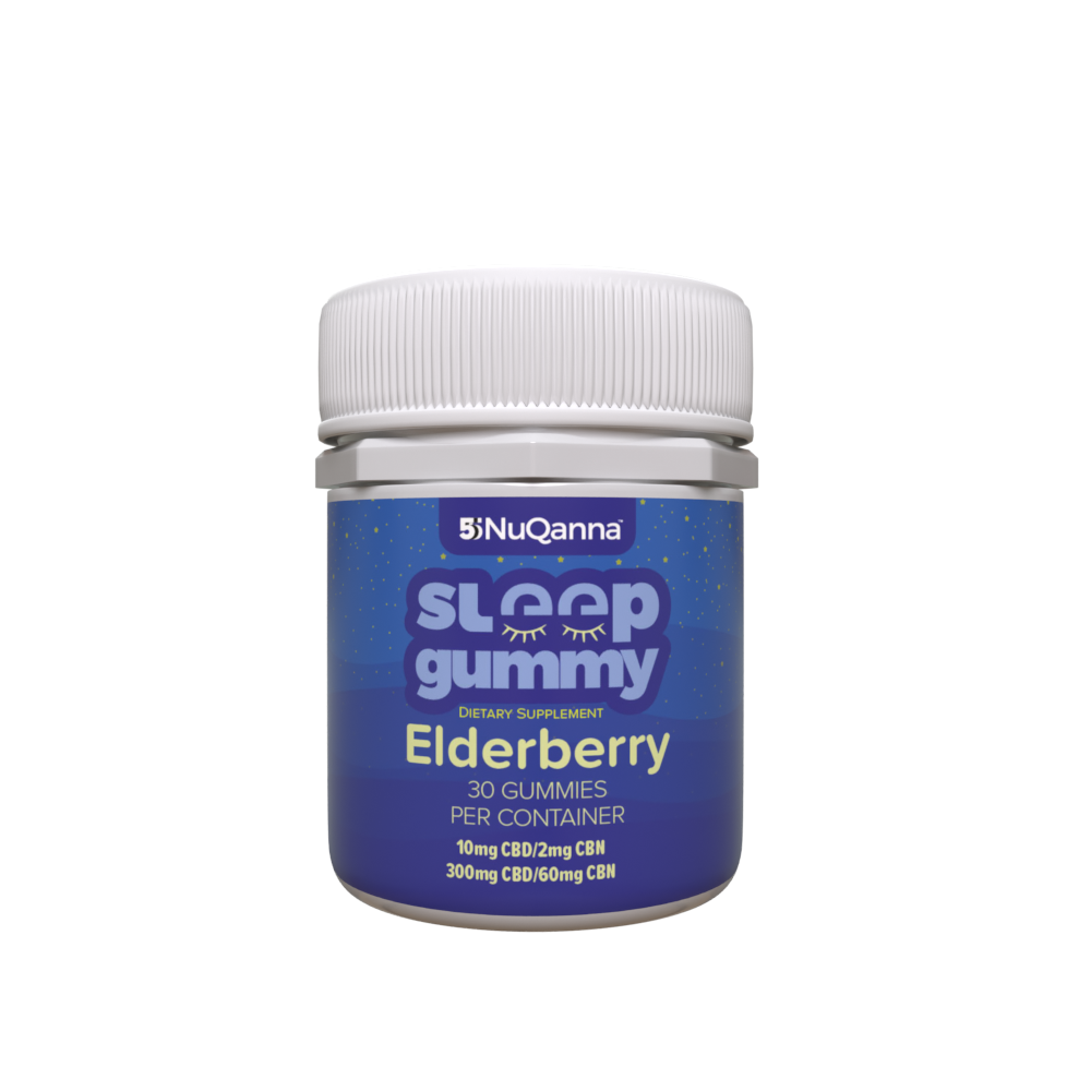 Sleep Gummies 60mg CBN/300mg CBD | NuQanna